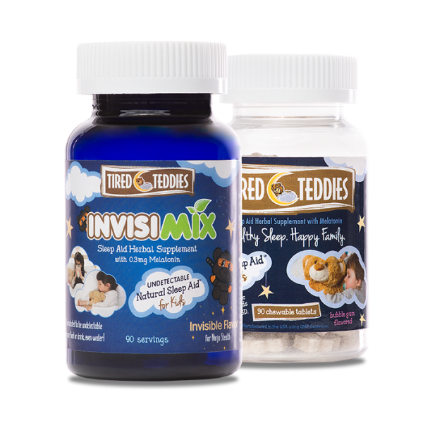 #1 Melatonin for Kids & Toddlers | Tired Teddies Natural Sleep Aids